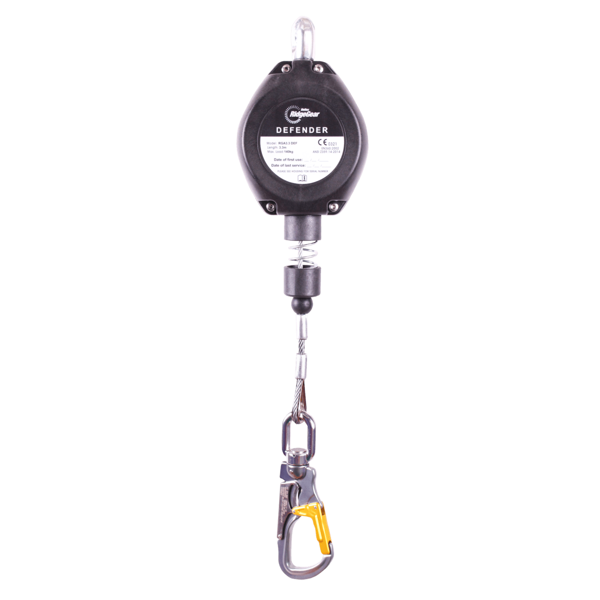 G-Force CRW300 Retrieval & Fall Arrest Block - Winches - SSD Safety Ltd